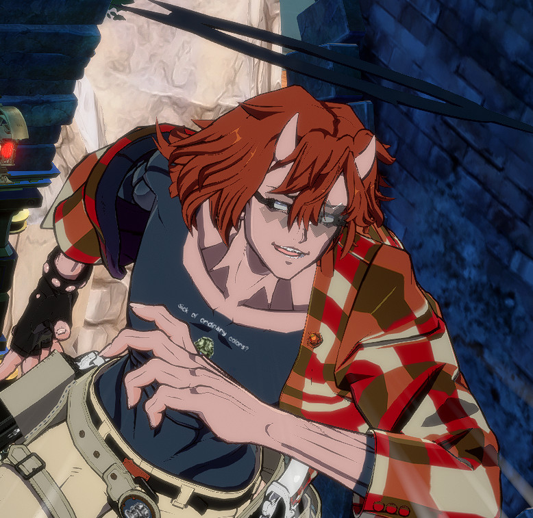 Alex YIIK skin for Happy Chaos (Color 6, shirt) [GUILTY GEAR -STRIVE ...