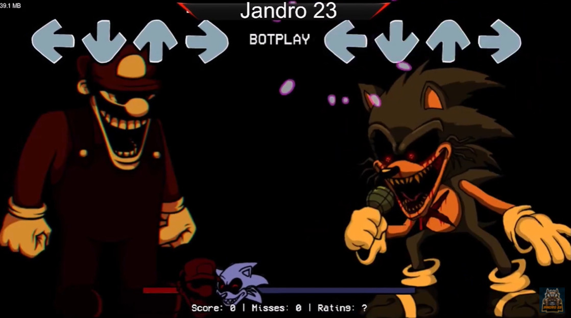 MX VS LORD X (Power Down x Fate) Mod for Friday Night Funkin' | FNF Mods