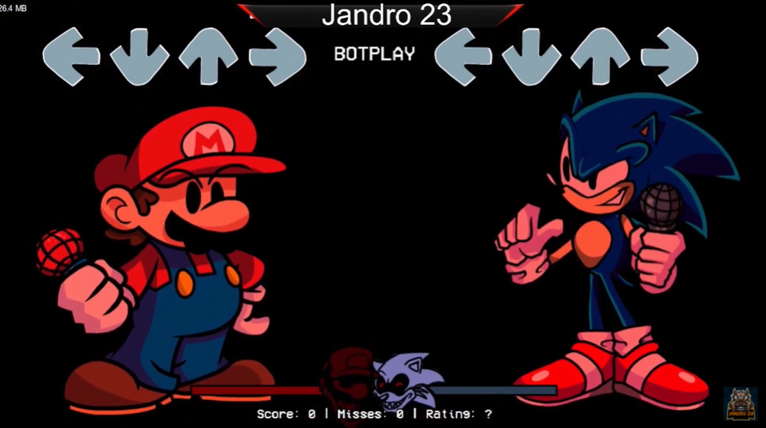 MX VS LORD X (Power Down x Fate) Mod for Friday Night Funkin' | FNF Mods