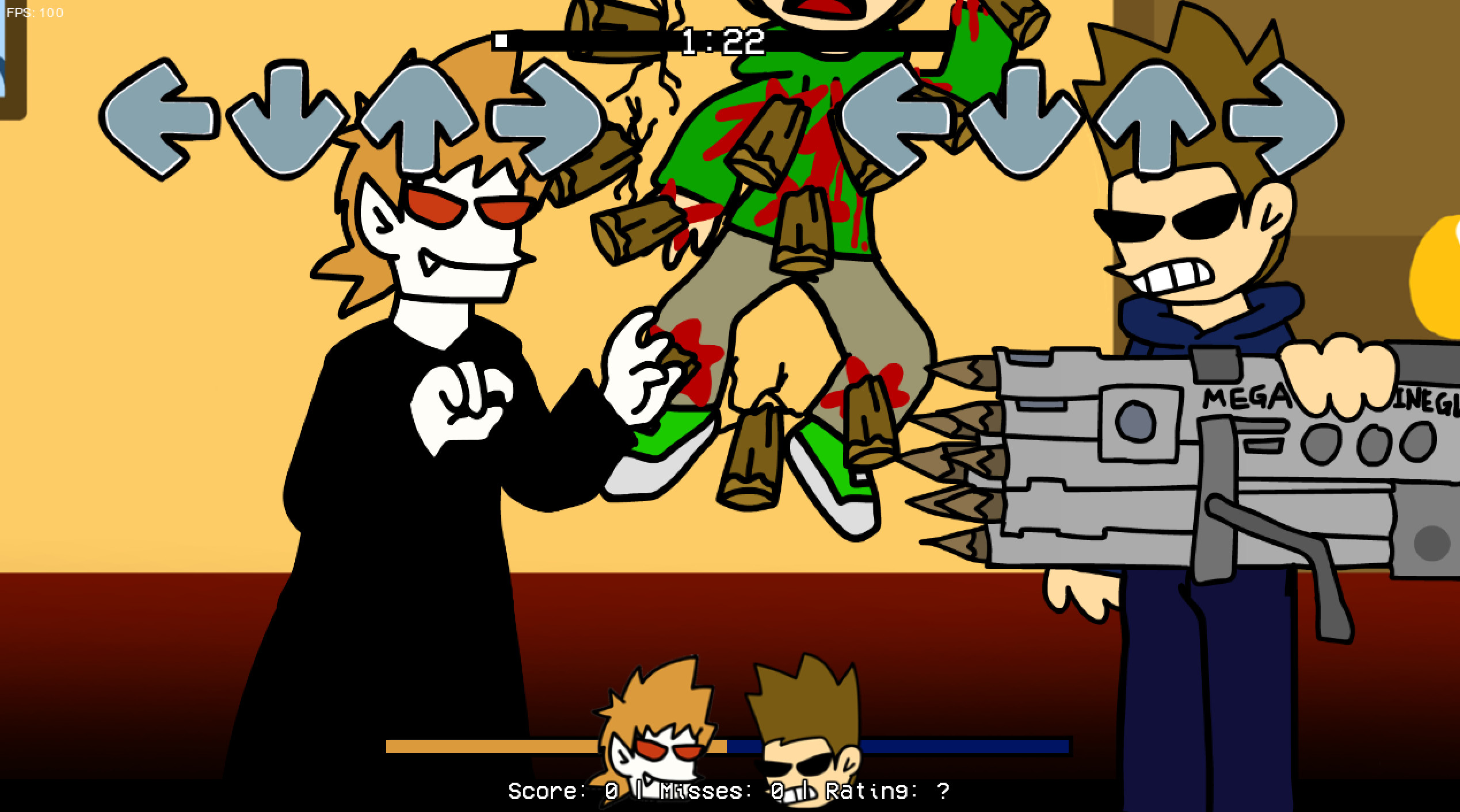 fnf shed cover ( Eddsworld Matt Sucks cover ) [Friday Night Funkin'] [Mods]