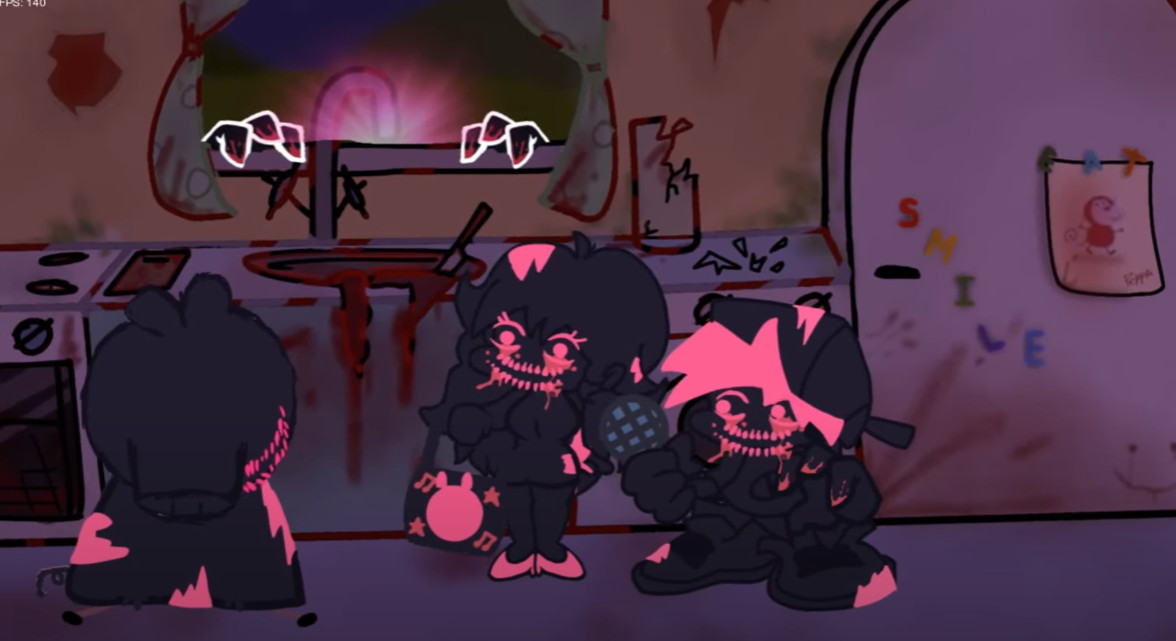 Evil Bacon (Vs Peppa Pig) Mod for Friday Night Funkin' | FNF Mods