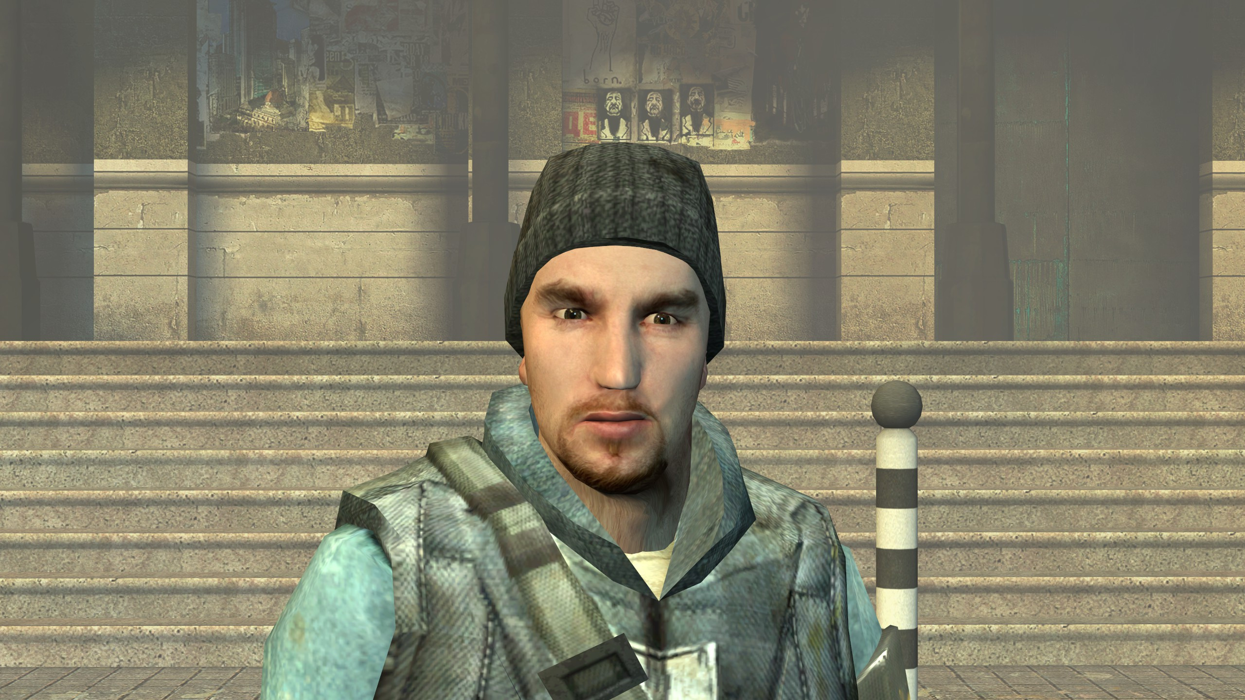 The Vessel - Travis Brady over Mike (male_07) Mod for Half-Life 2 | HL2 ...