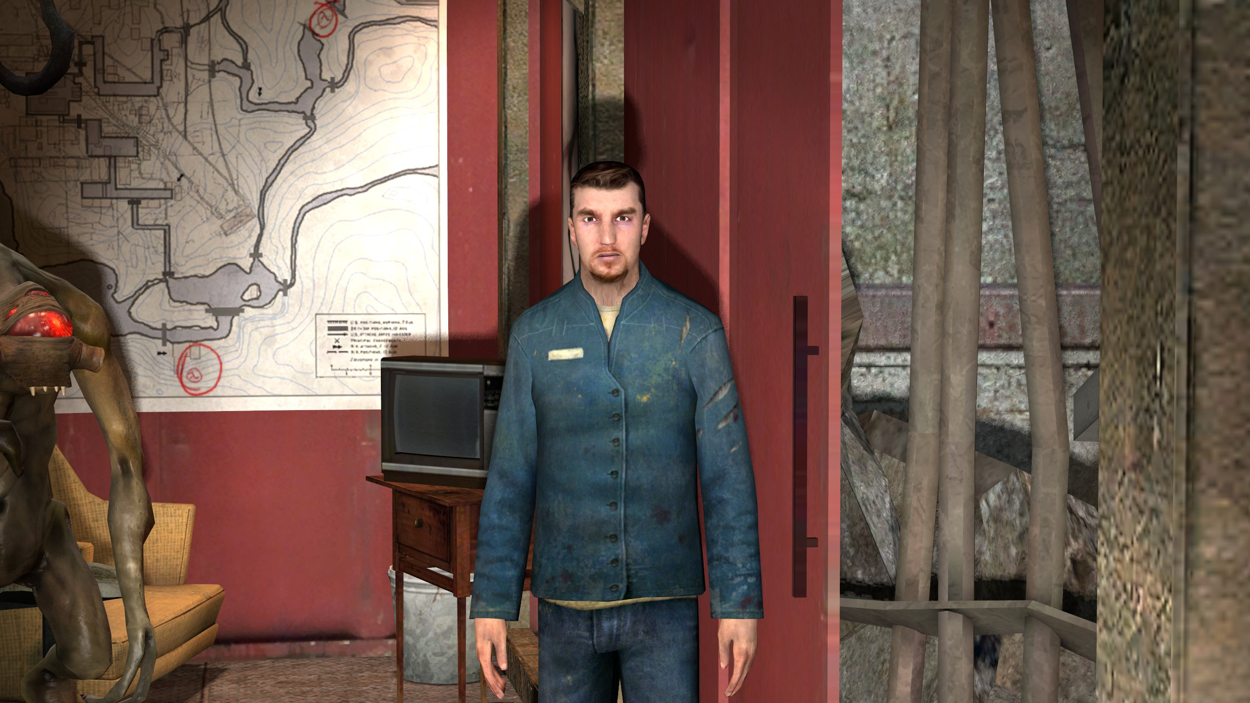 The Vessel - Travis Brady over Mike (male_07) Mod for Half-Life 2 | HL2 ...