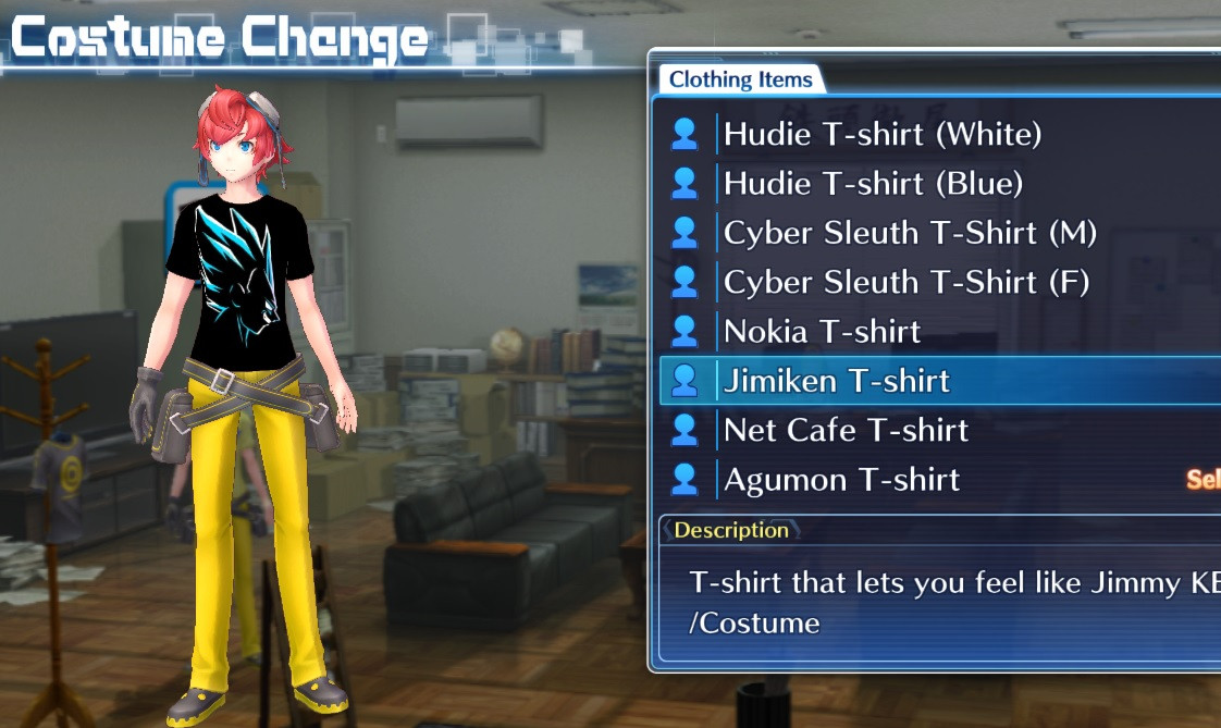 Outfit Textures Mod for Digimon Story Cyber Sleuth: Complete Edition ...