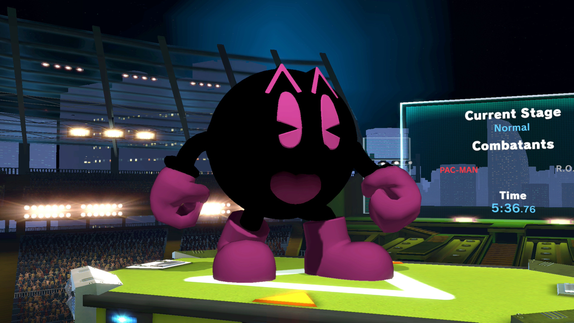 RGB Pac-MAN Mod for Super Smash Bros. Ultimate | SSBU Mods