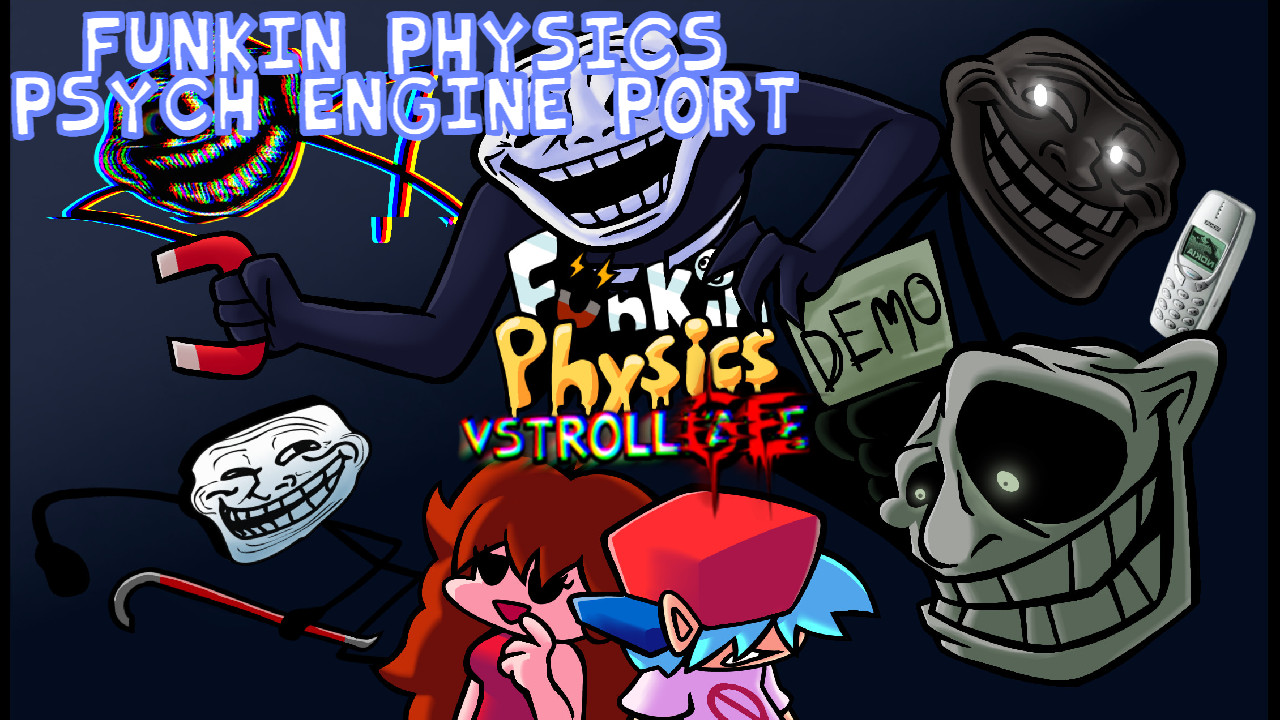 High-Effort Funkin Physics Port Mod for Friday Night Funkin' | FNF Mods