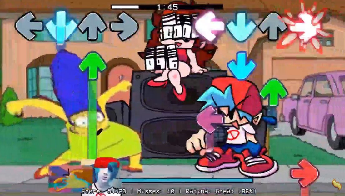 Friday Night Funkin' Vs Homr v2.2 Mod for Friday Night Funkin' | FNF Mods