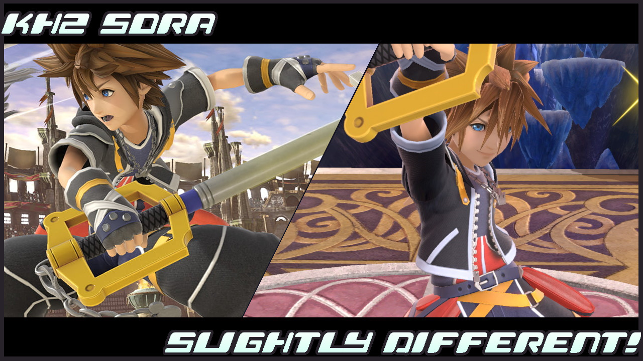 KH2 Sora - Final Mix Mod for Super Smash Bros. Ultimate | SSBU Mods