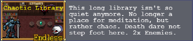 Chaotic Library - Endless Map Addition [Vampire Survivors] [Mods]