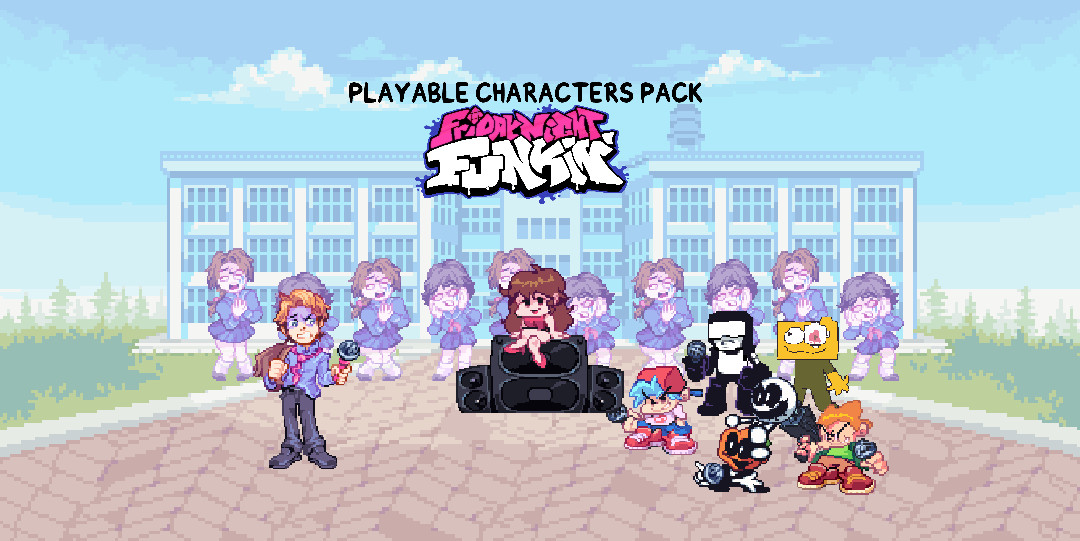 (Week 7 W.I.P) Playable Character Pack Mod for Friday Night Funkin ...
