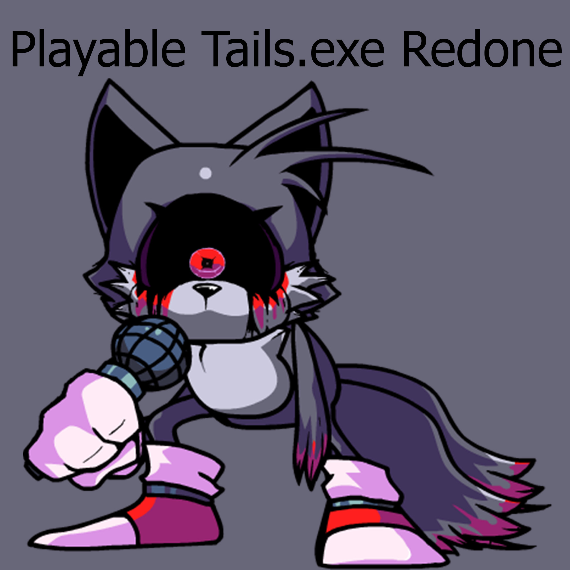 Playable Tails.exe Redone Mod for Friday Night Funkin' | FNF Mods