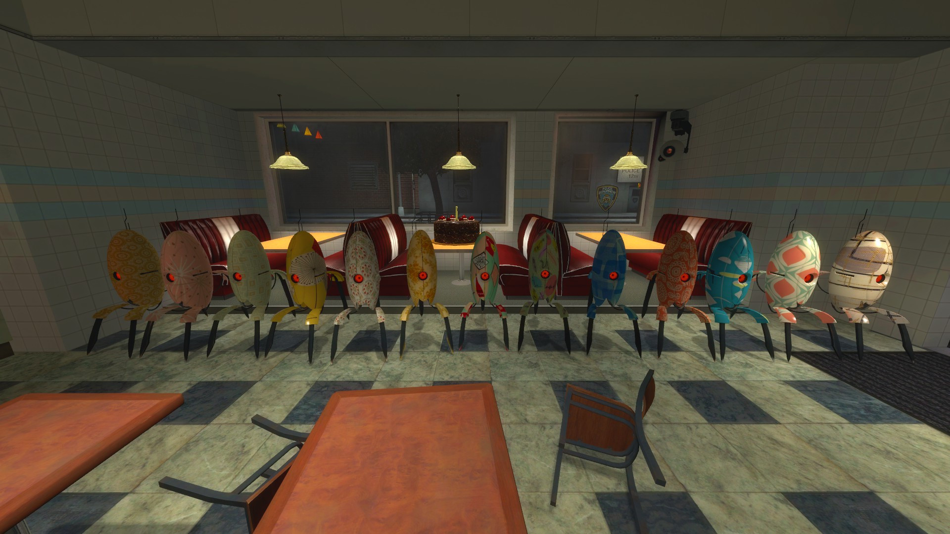 1950/1970 style turrets Mod for Portal 2 | P2 Mods