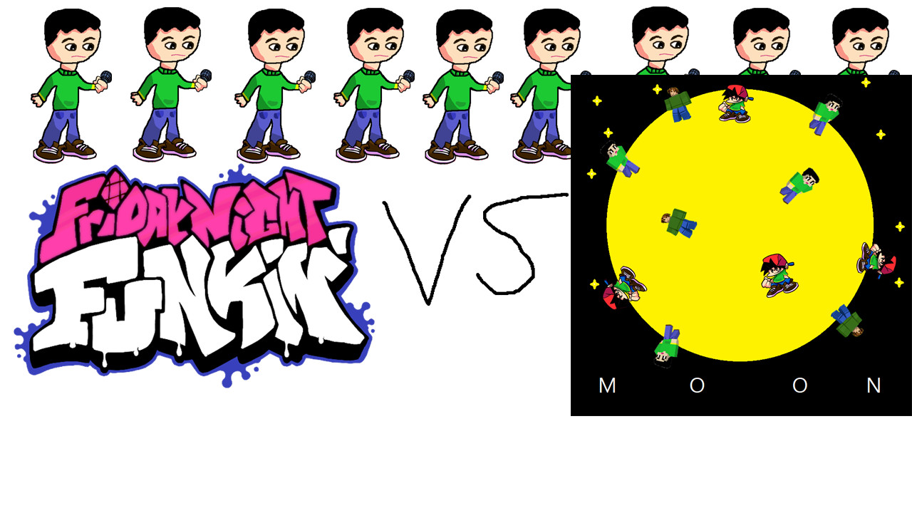Space Showdown! : VS. **MOON** Mod for Friday Night Funkin' | FNF Mods