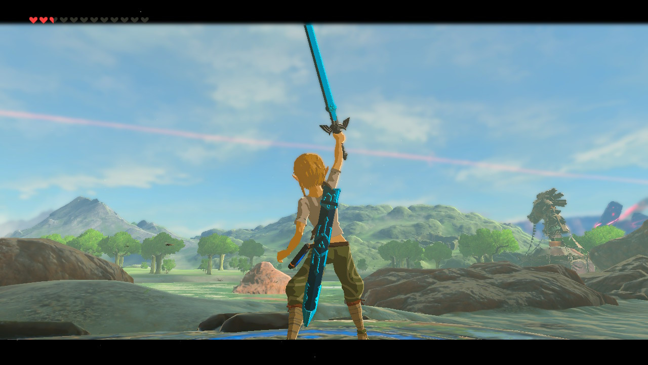 Sapphire Master Sword Mod for The Legend of Zelda: Breath of the Wild ...