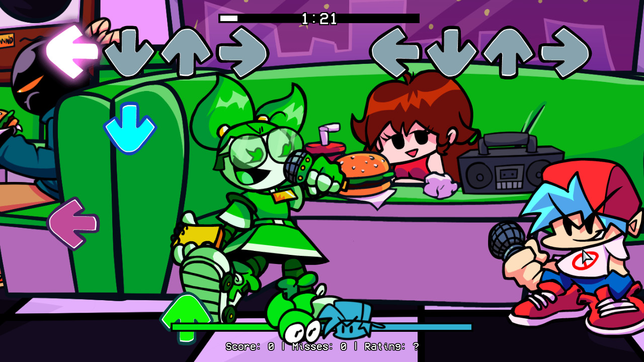 Friday Night Funkin: Dine 'N' Dash Mod for Friday Night Funkin' | FNF Mods
