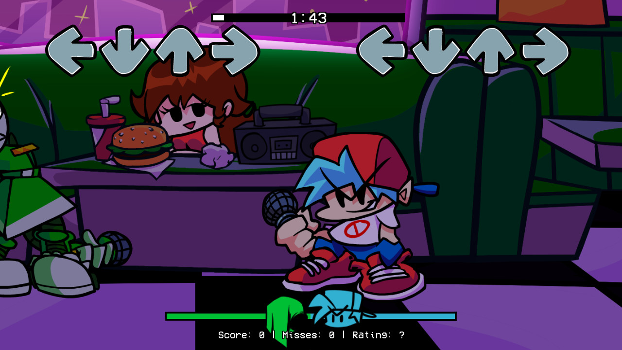 Friday Night Funkin: Dine 'N' Dash Mod for Friday Night Funkin' | FNF Mods