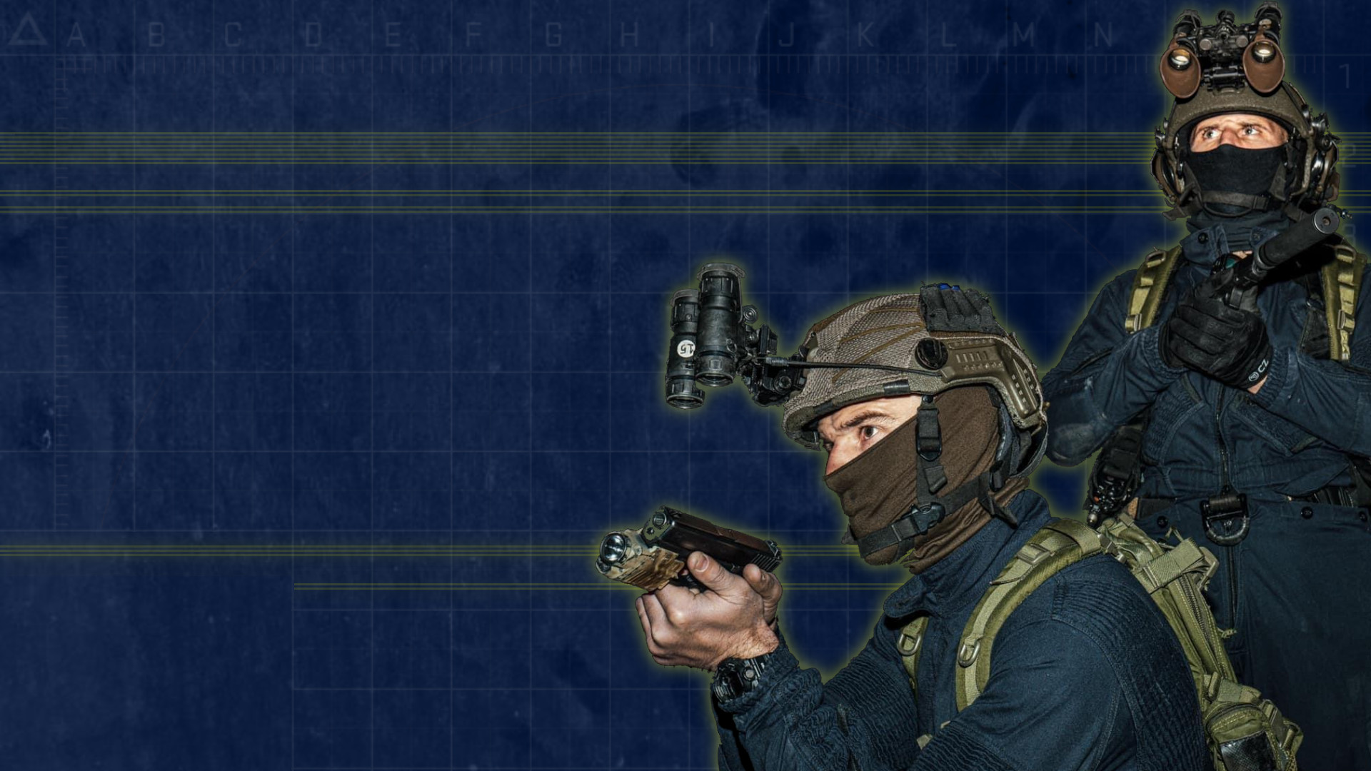 Vanilla-Themed GIGN Background [Counter-Strike 1.6] [Mods]