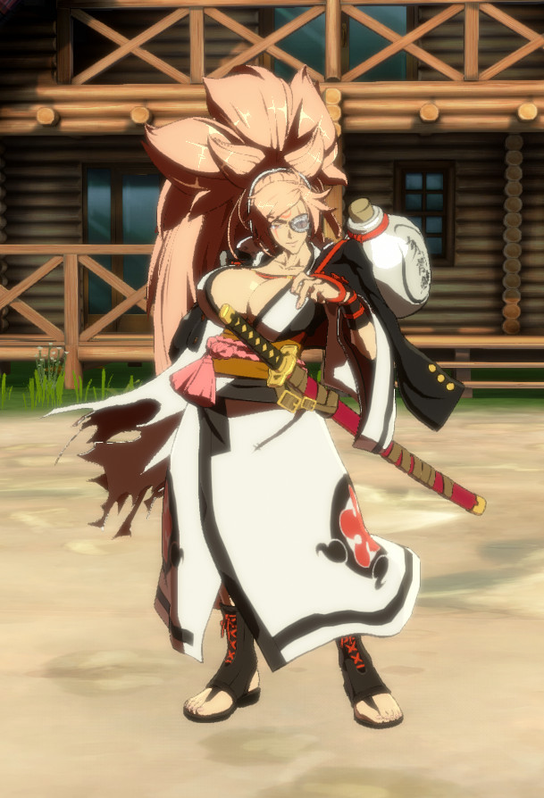 Baiken Xrd(ish) Hair Color Mod for GUILTY GEAR -STRIVE- | GGST Mods