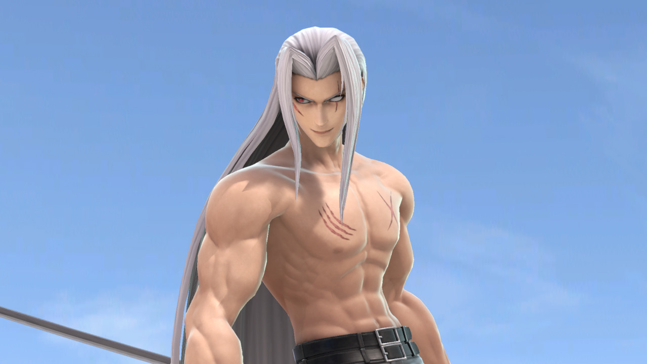 Battle Scar Sephiroth Mod for Super Smash Bros. Ultimate | SSBU Mods
