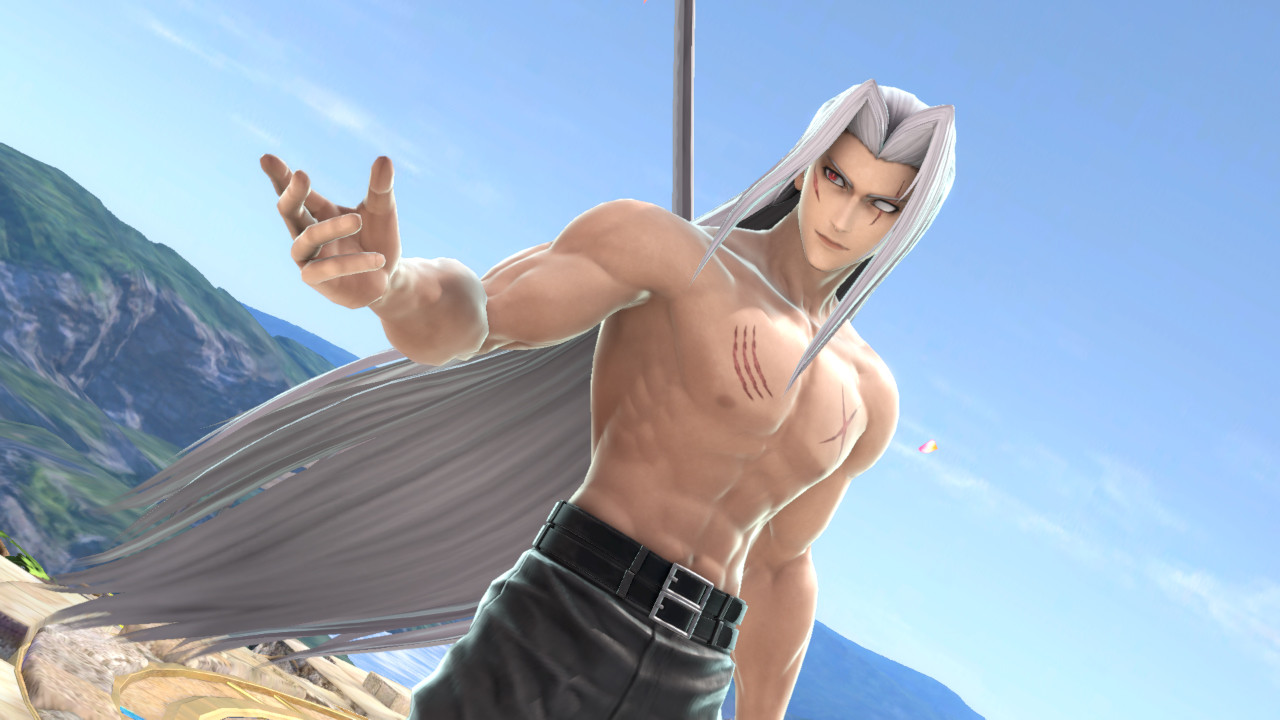 Battle Scar Sephiroth Mod for Super Smash Bros. Ultimate | SSBU Mods