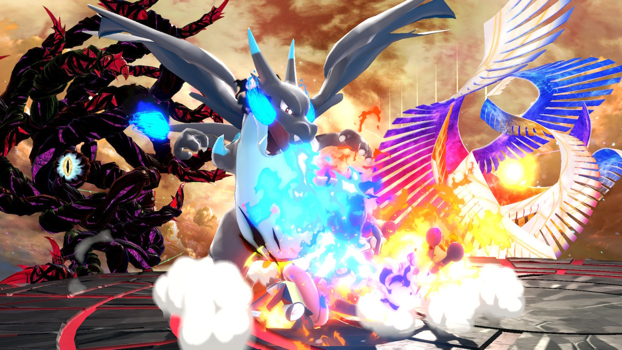 Charizard Blue Fire Effects Mod for Super Smash Bros. Ultimate | SSBU Mods