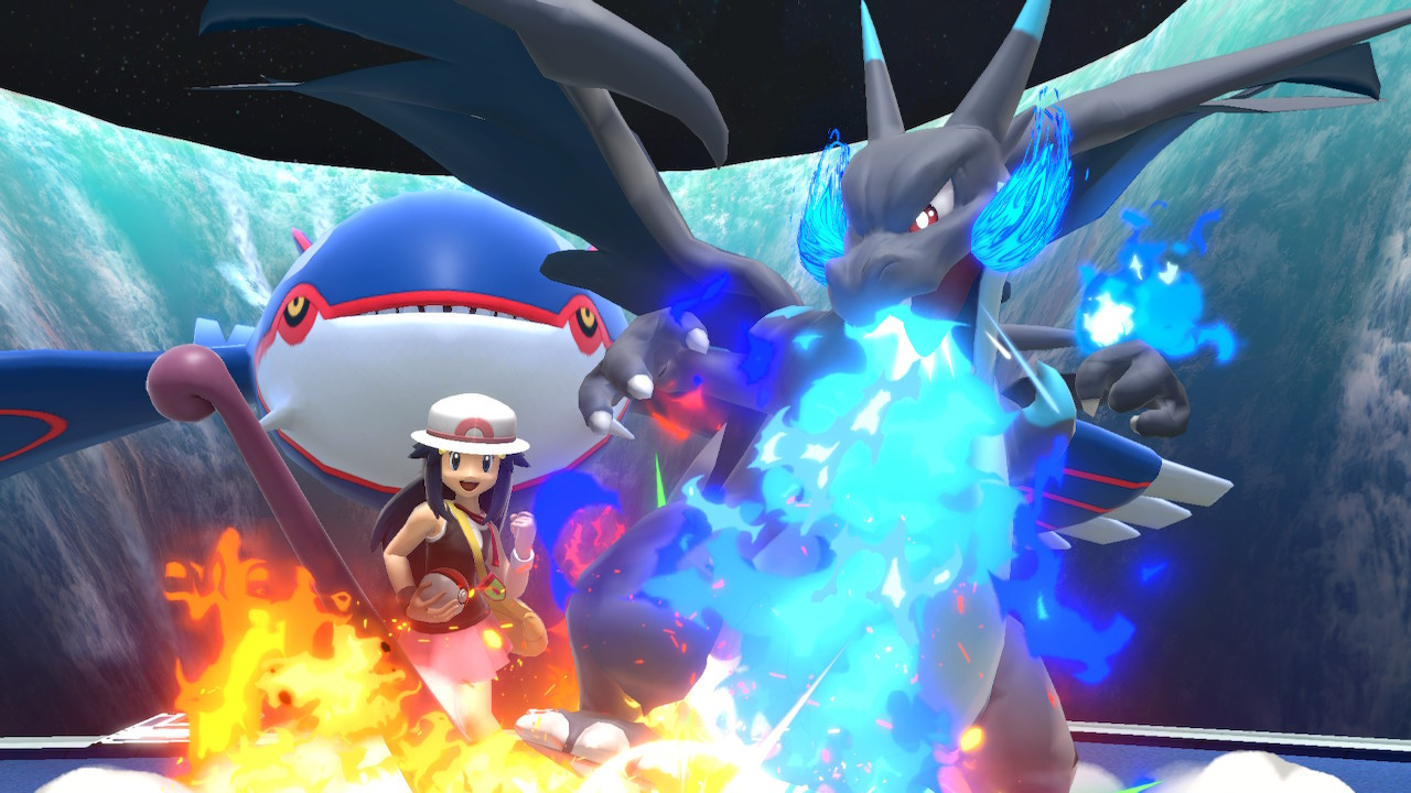 Charizard Blue Fire Effects Mod for Super Smash Bros. Ultimate | SSBU Mods