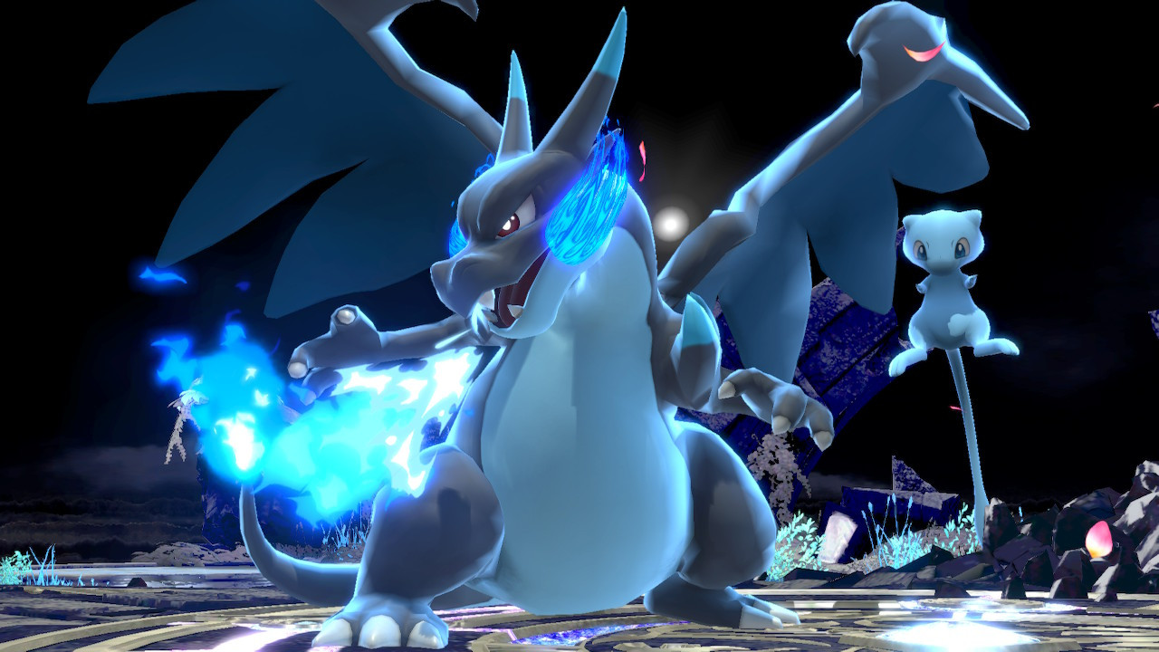 Charizard Blue Fire Effects Mod for Super Smash Bros. Ultimate | SSBU Mods