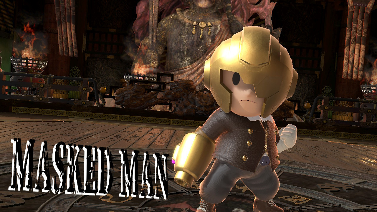 Gold Masked Man Mod for Super Smash Bros. Ultimate | SSBU Mods