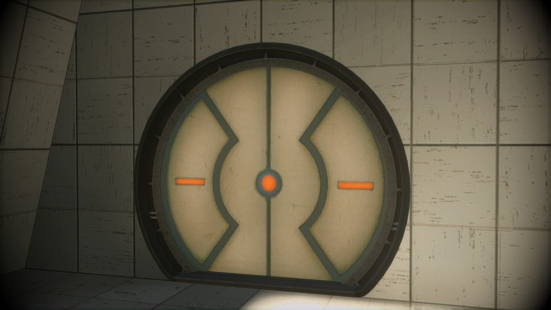 Orange Portal 1 door Mod for Portal 2 | P2 Mods