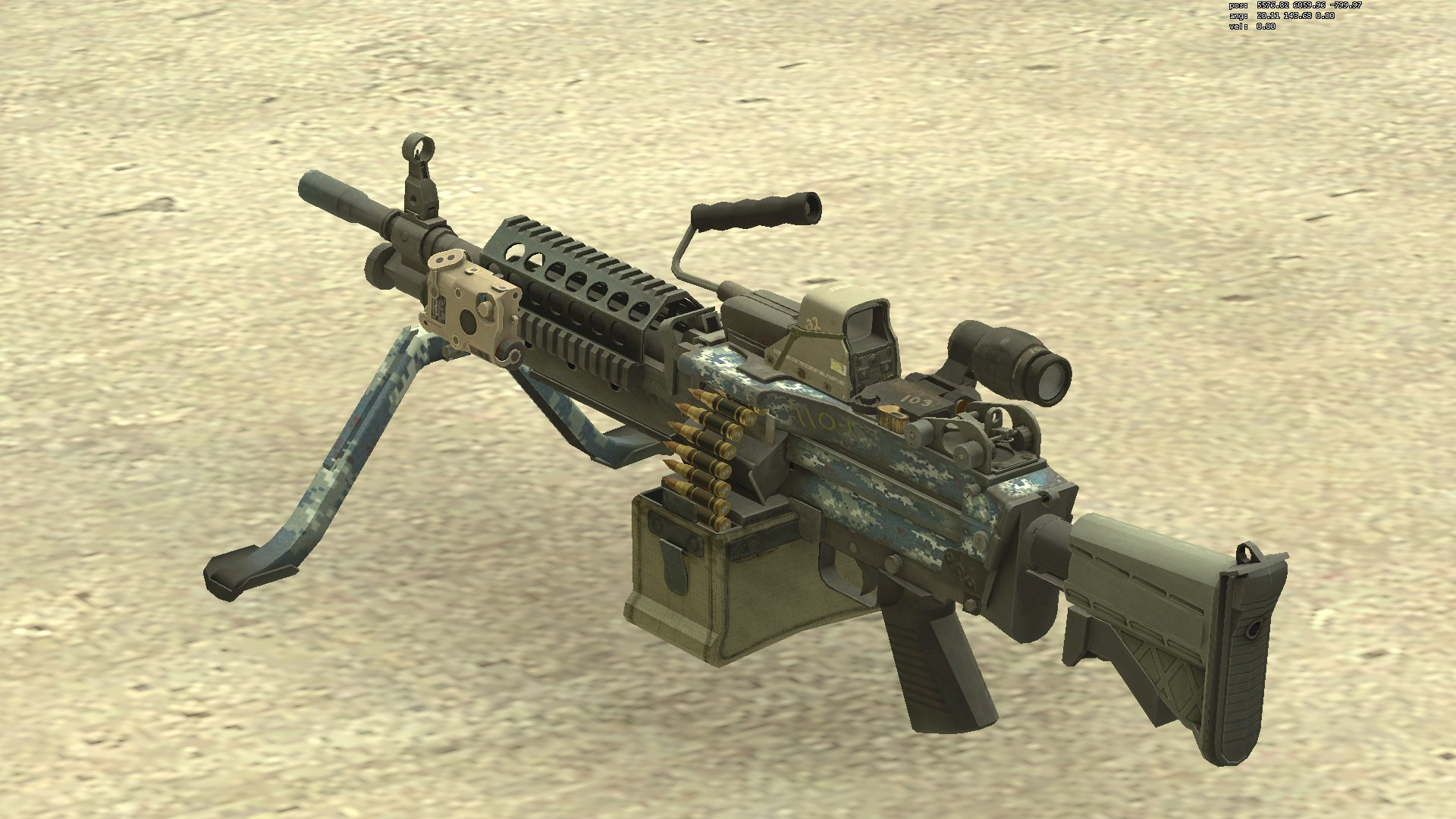 M249 BattleField (Online Version) Mod for Counter-Strike: Source | CS:S Mods