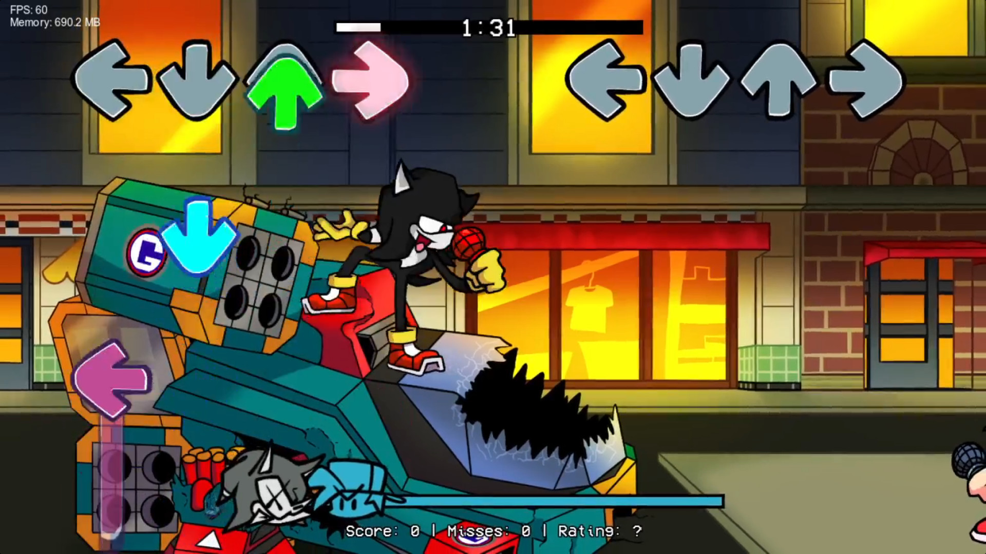 FNF: SUPER SONIC SMACKDOWN (WAVE 1) Mod for Friday Night Funkin' | FNF Mods