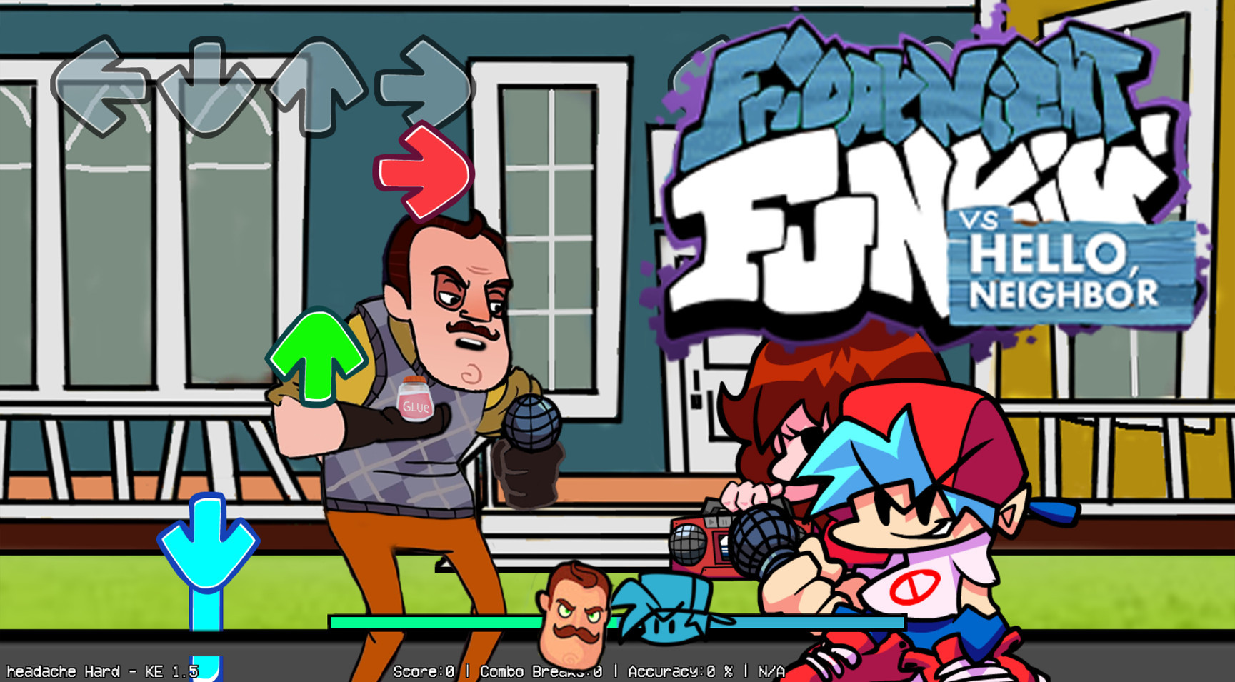 FNF MOD: VS HELLO NEIGHBOR! (novelty) Mod for Friday Night Funkin ...