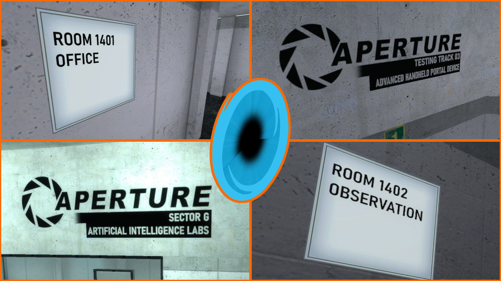 High Quality Signage Mod for Portal: Prelude | PRTLP Mods