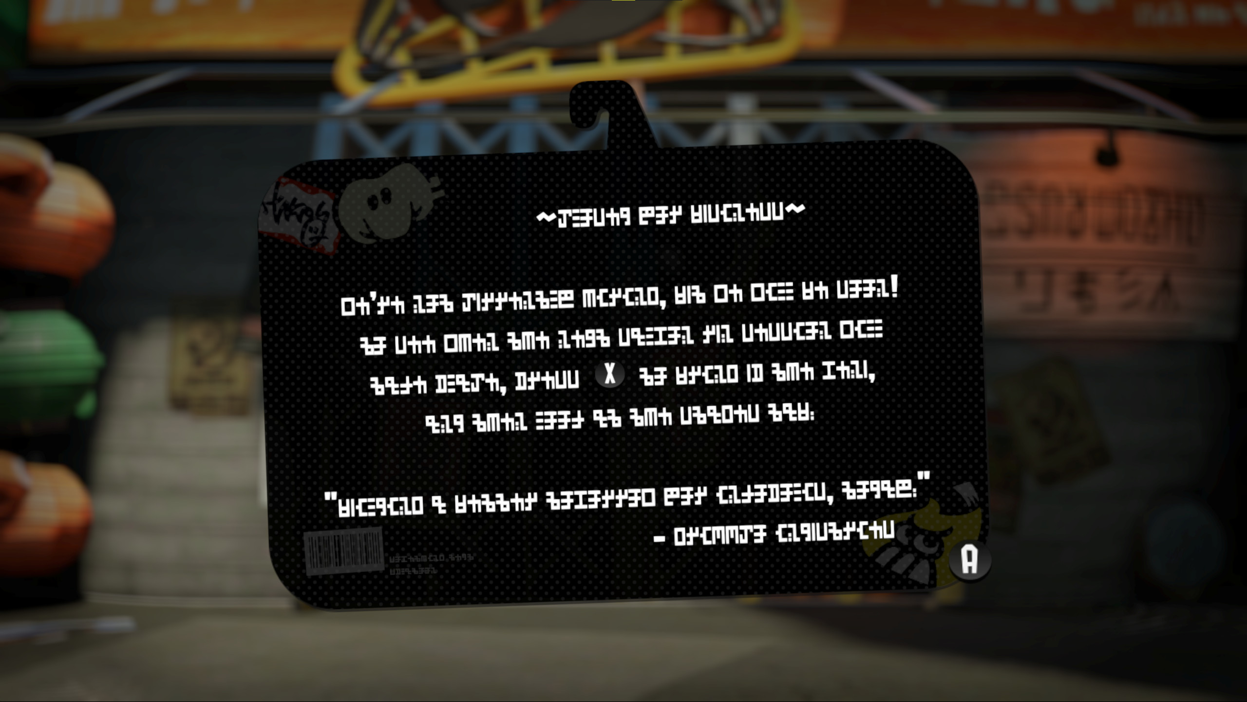 Inkling Language Font Mod Mod for Splatoon 2 | Splatoon 2 Mods