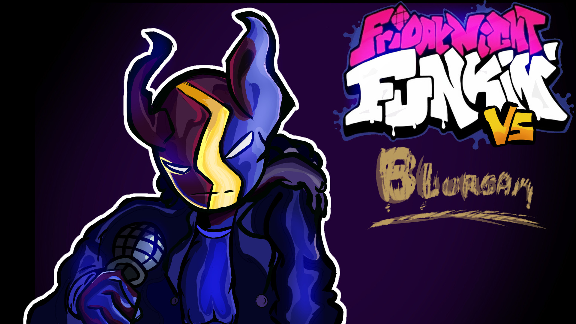 V.S. Blursam FULL RELEASE!!! [Friday Night Funkin'] [Mods]