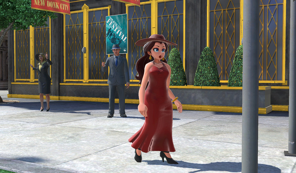 Pauline (over Peach & Daisy) Mod for Super Smash Bros. Ultimate | SSBU Mods