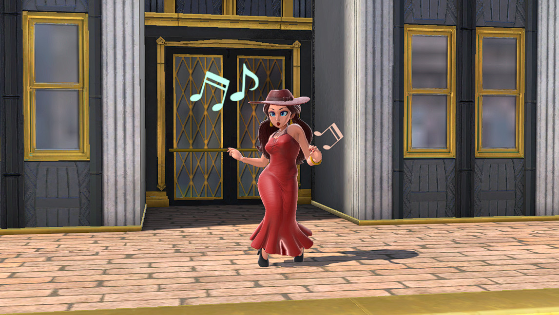 Pauline (over Peach & Daisy) Mod for Super Smash Bros. Ultimate | SSBU Mods