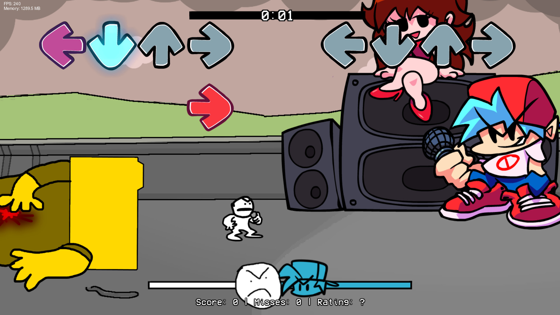 The FULL-ASS Little Man 2 Psych Engine Port Mod for Friday Night Funkin ...