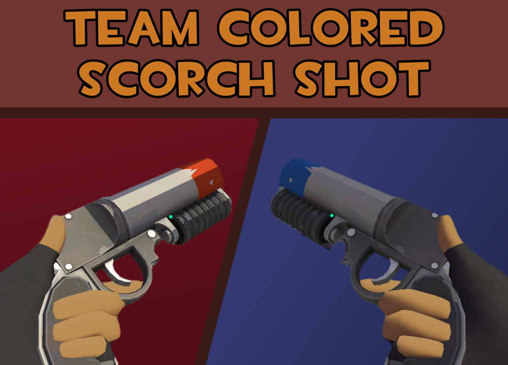 Team Colored Scorch Shot Mod for Team Fortress 2 | TF2 Mods