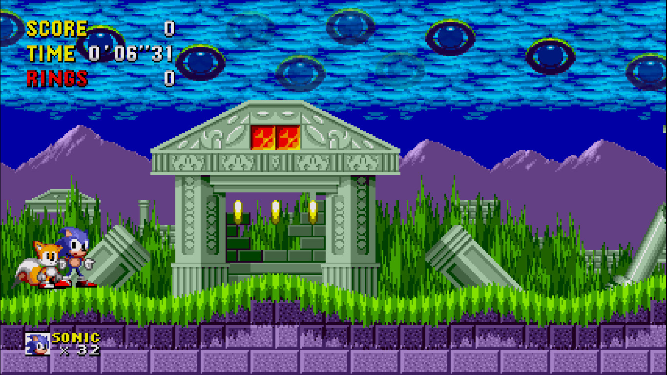 sonic with another waiting pose [Sonic the Hedgehog Forever] [Mods]