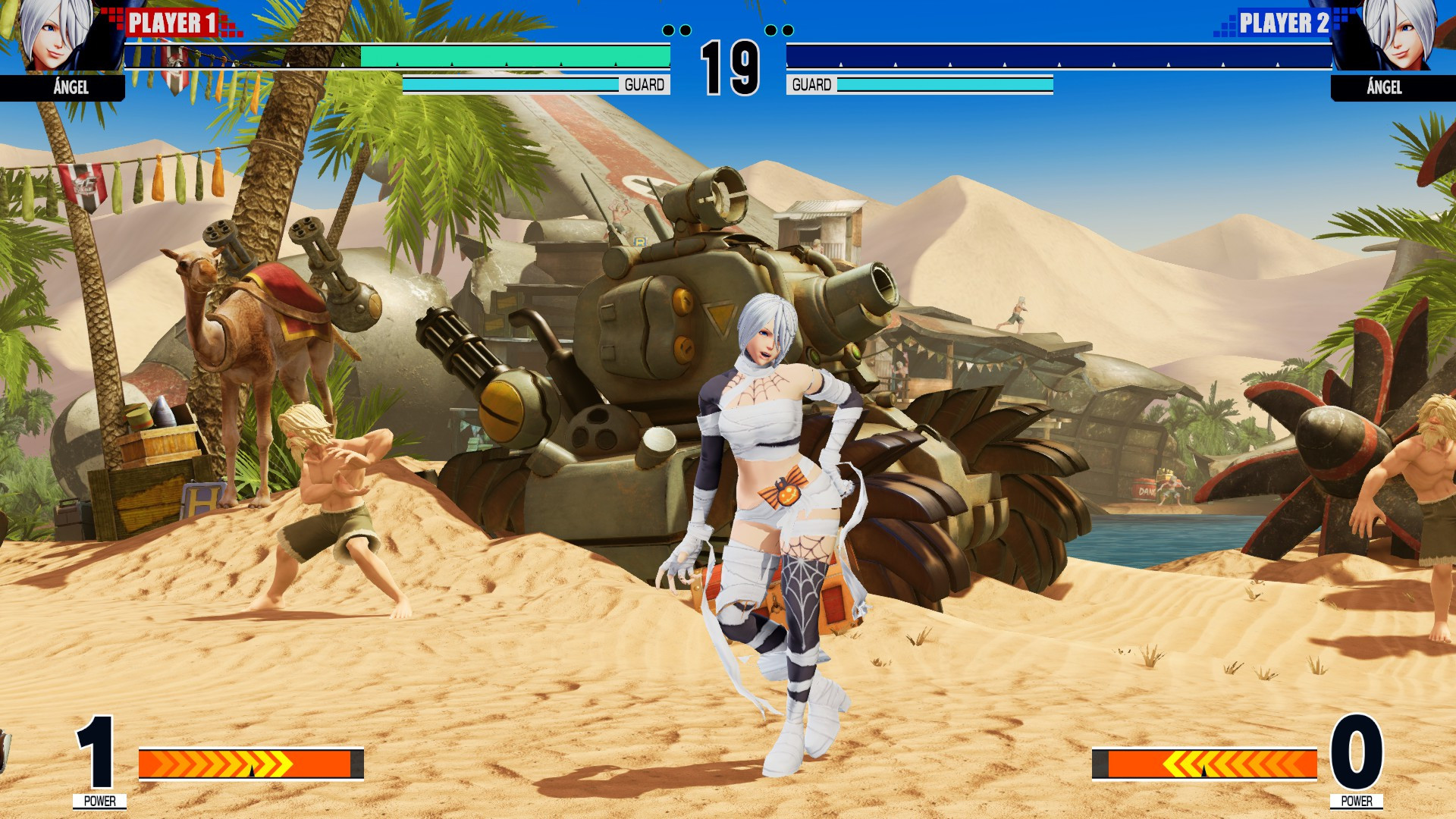 Angel KOFAS Hallowen Costume Mod for The King of Fighters XV | KoFXV Mods