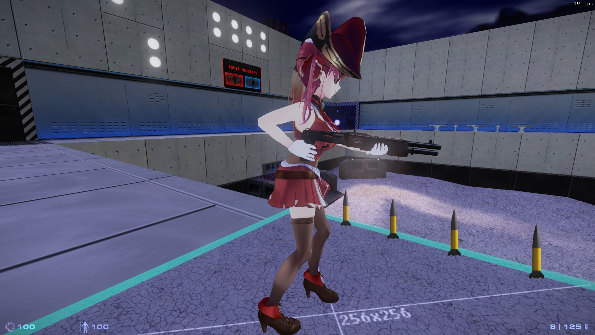 Houshou Marine - Hololive JP Mod for Sven Co-op | SC Mods