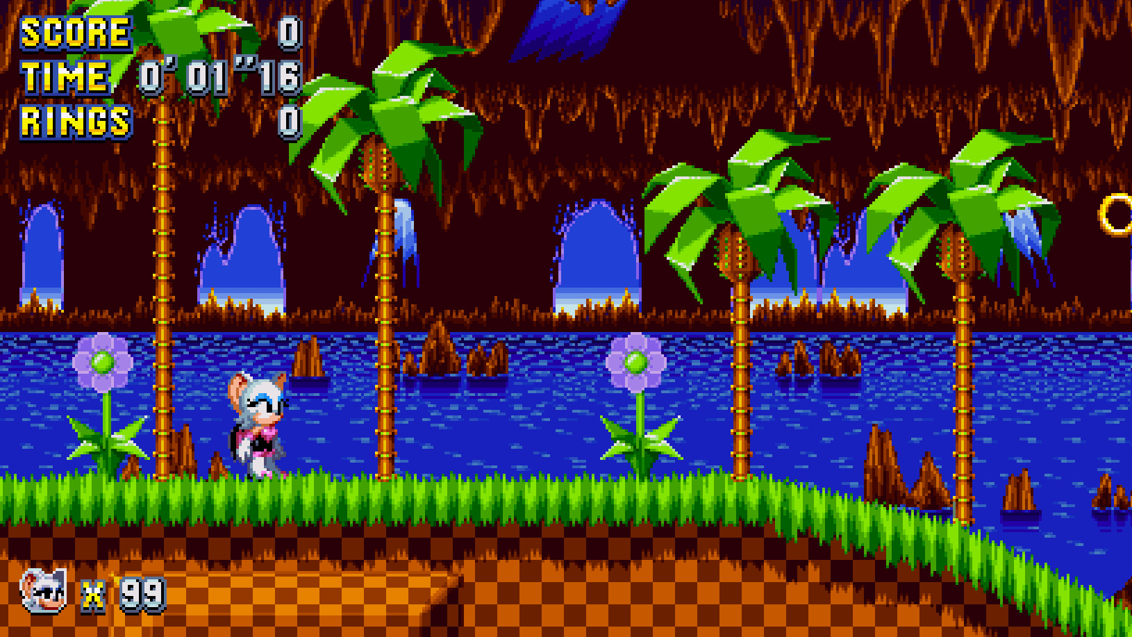 Rouge In Sonic Mania Mod for Sonic Mania | SM Mods