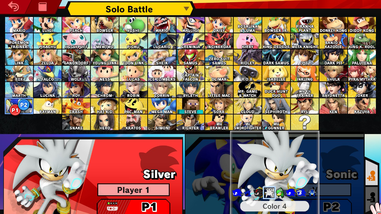 Silver Mod for Super Smash Bros. Ultimate | SSBU Mods