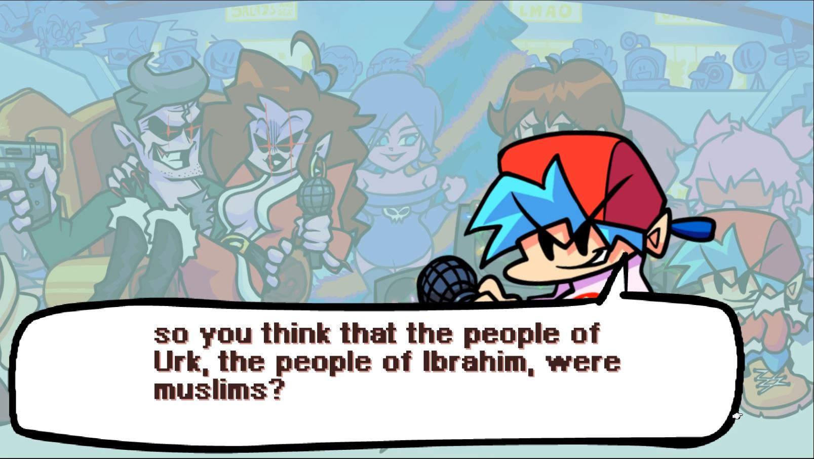 Friday Night Funkin': Muslim Dialogue Mod for Friday Night Funkin ...