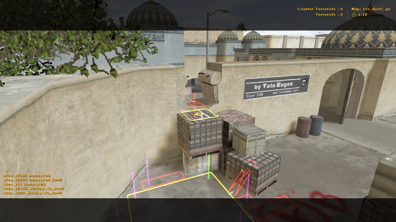 css_dust2_go refined navmesh [Counter-Strike 1.6] [Mods]