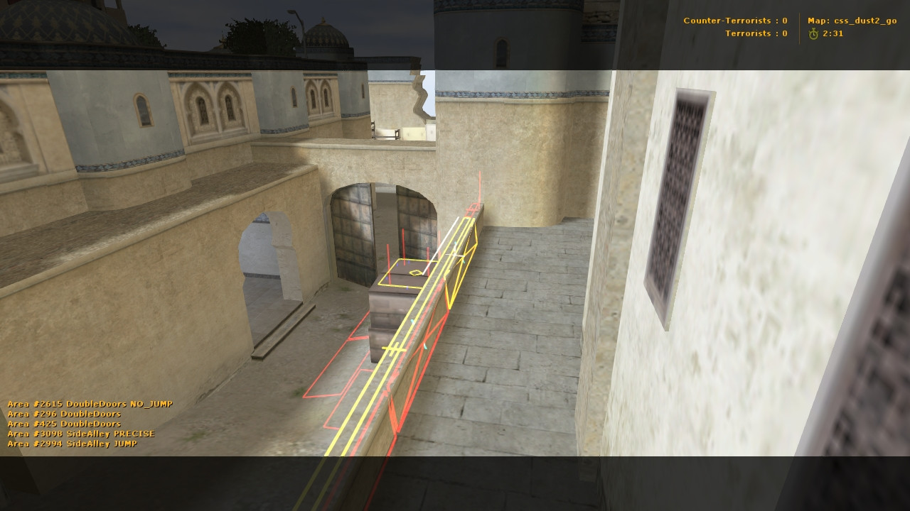 css_dust2_go refined navmesh [Counter-Strike 1.6] [Mods]