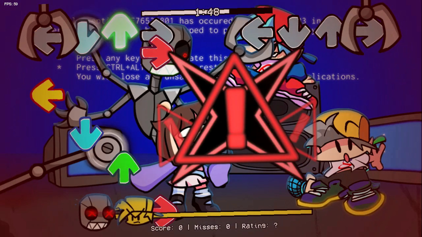 VS QT MOD ON F*CKED DIFFICULTY! Mod for Friday Night Funkin' | FNF Mods