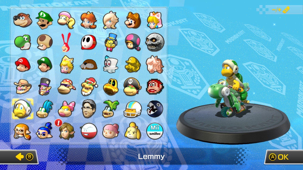 Hammer Bro UI Mod for Mario Kart 8 Deluxe | MK8D Mods