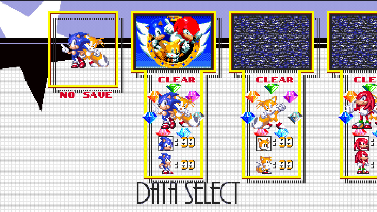 Forever data select Mod for Sonic 3 A.I.R. | S3AIR Mods